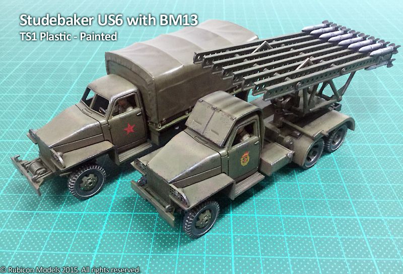 [TMP] "28mm (1/56) plastic Studebaker US6 and BM13 Katyusha preview" Topic